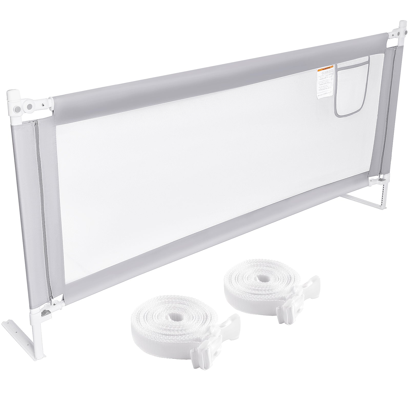 Fodoss Toddler Bed Rail 78.7in – Long Safety Bed Guard for Kids – 30 H – fodoss